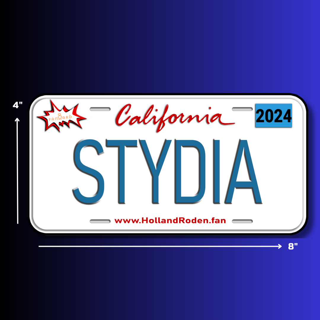 Holland Roden - STYDIA California License Plate Refrigerator Magnet ...